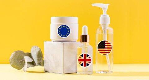 Cosmetics in the EU, UK and USA: Definitions